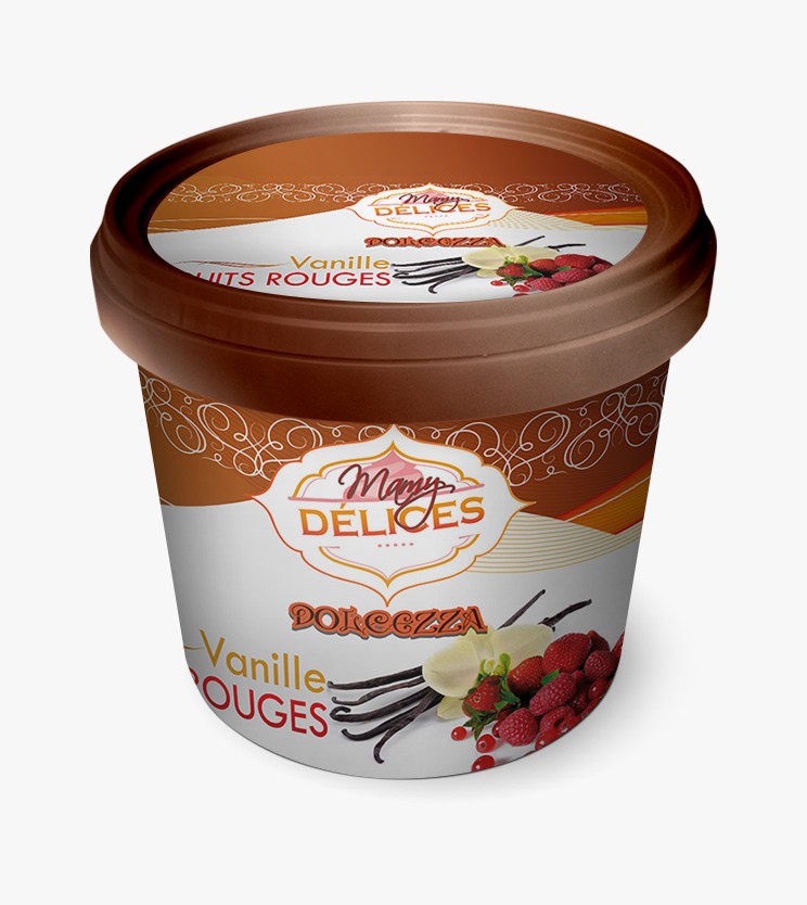 Dolcezza vanille fruits rouges - Mamy DELICES